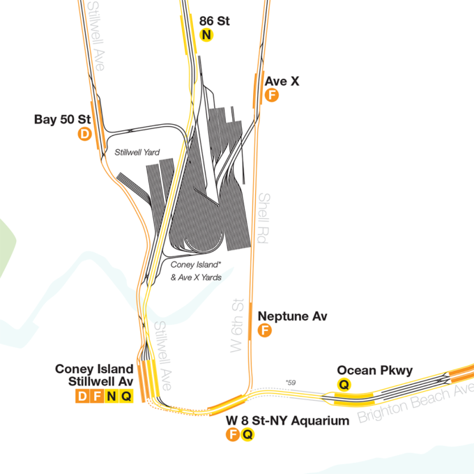 New York City Track Map v2: Complete and Geographically Accurate – vanmaps