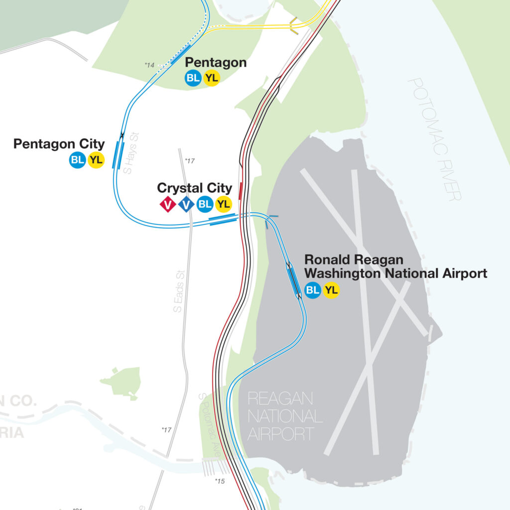Washington DC Track Map : Complete and Geographically Accurate – vanmaps